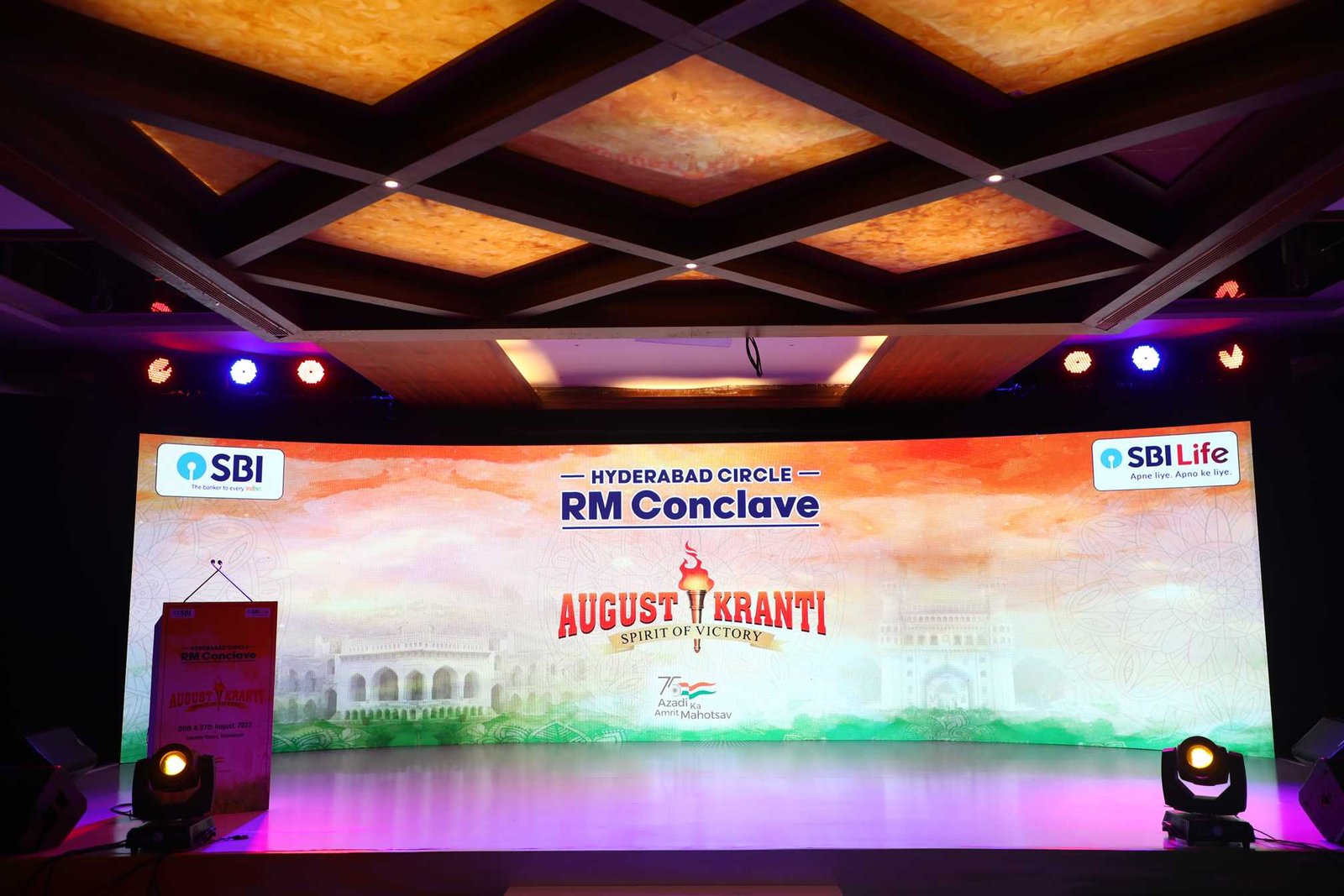 Corporate Events – SBI LIFE HYD CELEBRITY RESORT – Bold Marker